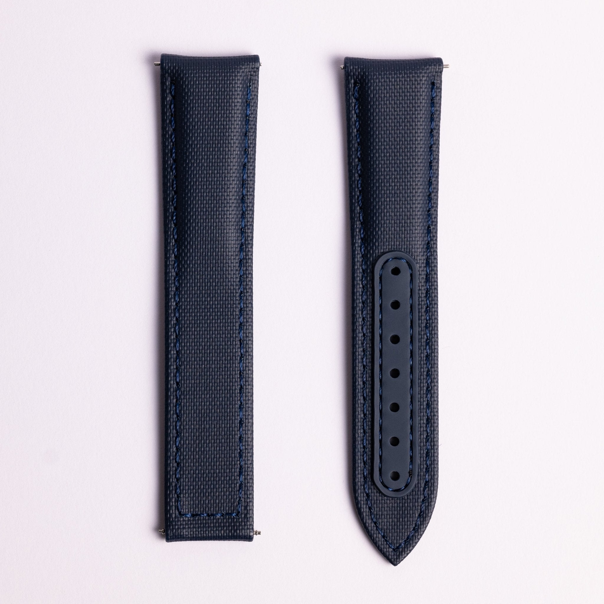 Black Deployant Sailcloth Watch Strap – Anchor Strap Co.