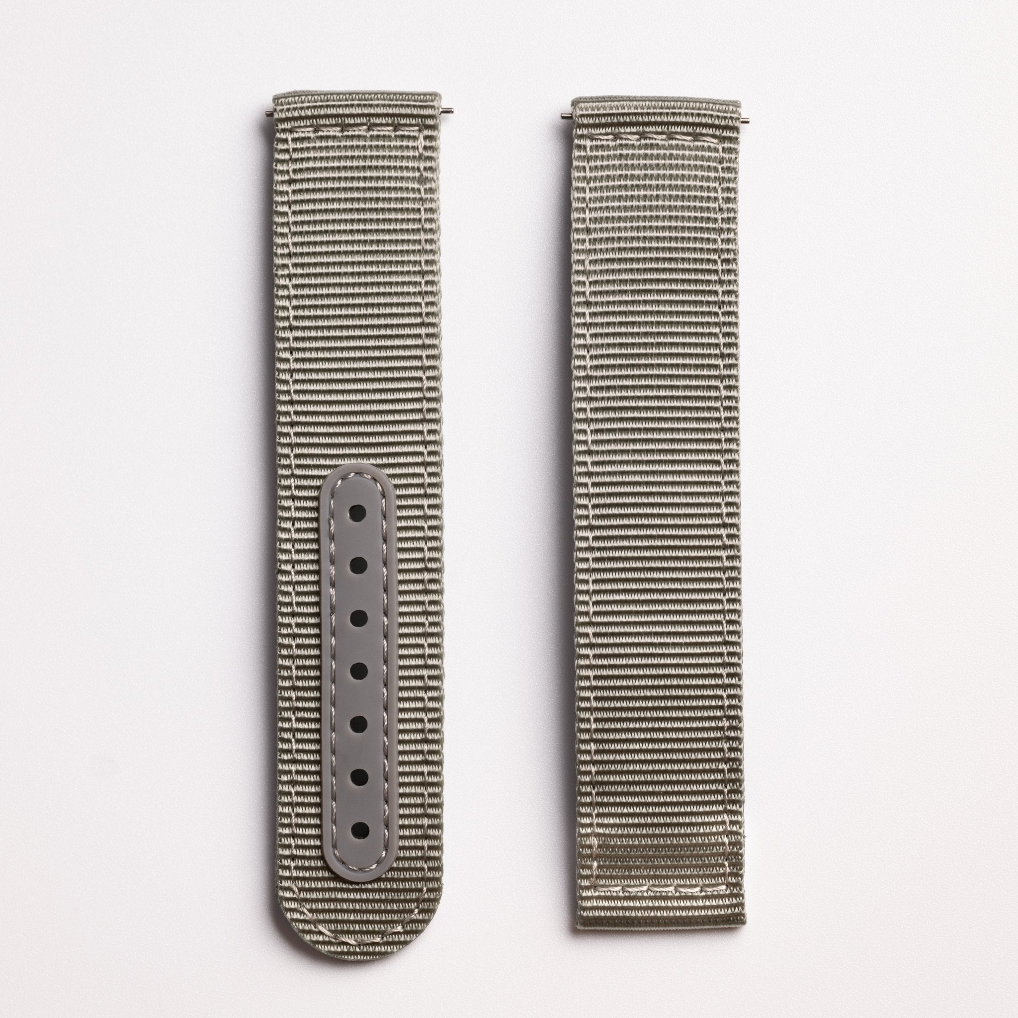 Grey 2-Piece Deployant Nylon Strap – Anchor Strap Co.